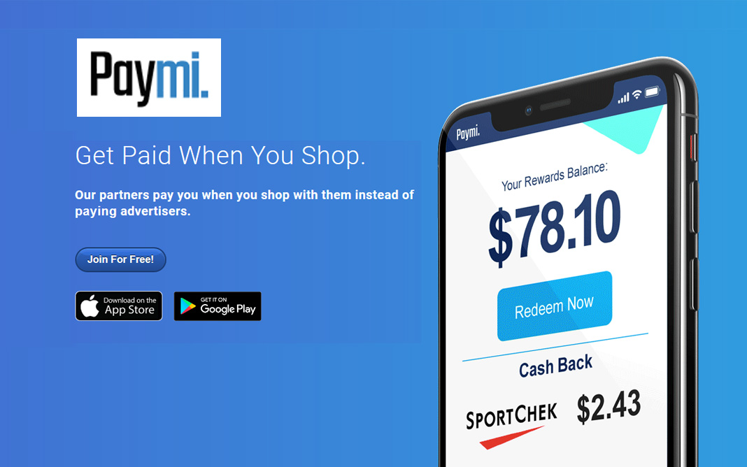 Get Paid When You Shop with Paymi - webSaver.ca