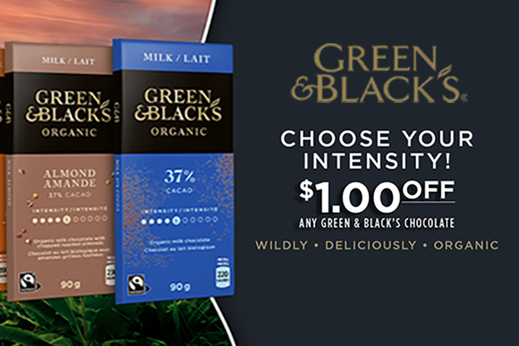 Green & Black's Coupons: Get a $1.00 Off Coupon on any Green & Black's ...